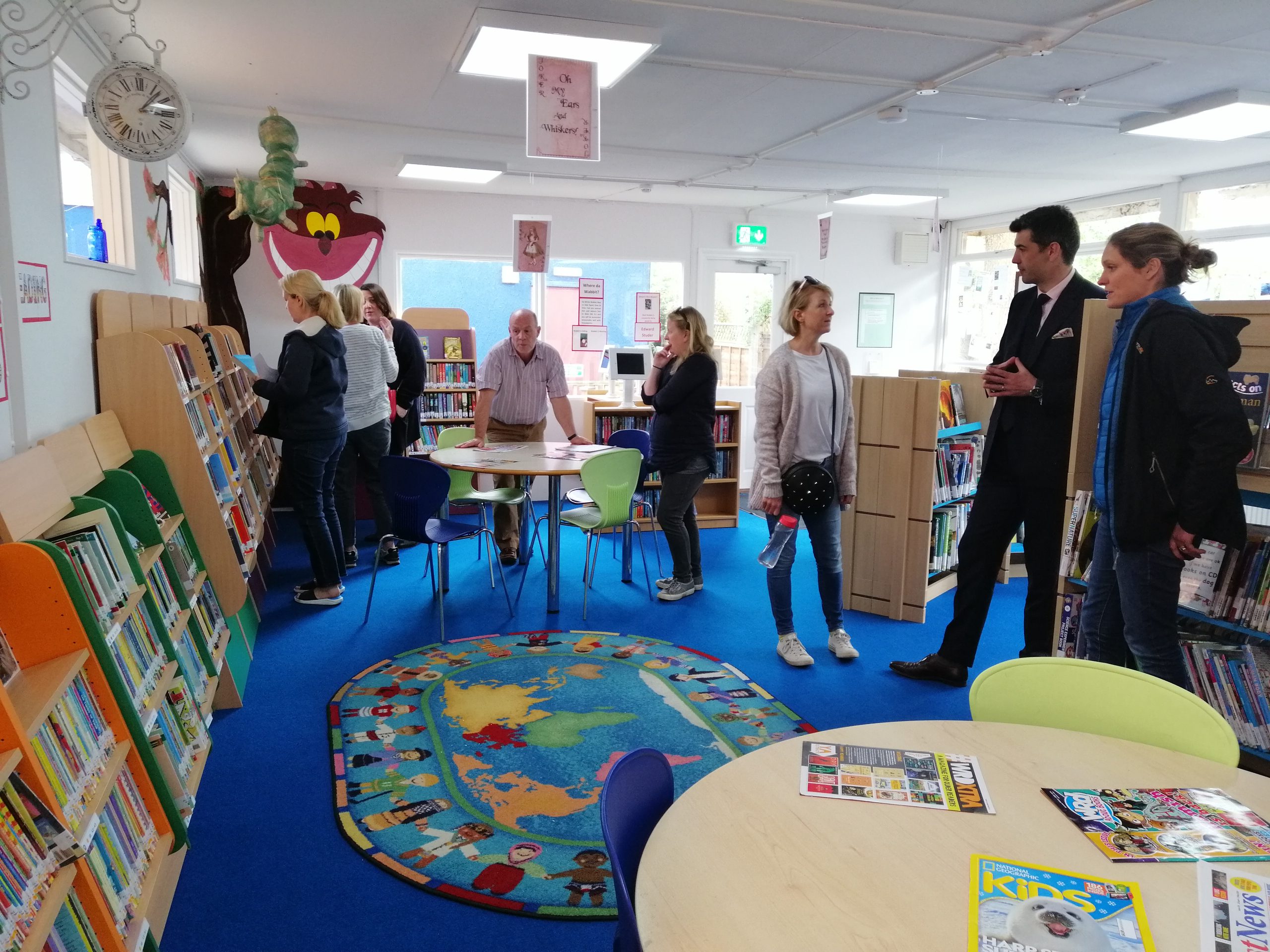 New Library Opening | Longacre School